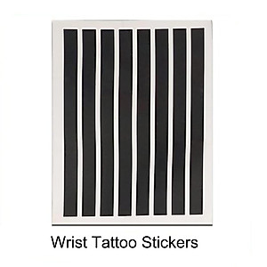 TLSDDTY Ryomen Sukuna Tattoo Stickers Anime Cosplay Temporary Tattoos Body Face Wrist Stickers Makeup Props + Keychain (7090)