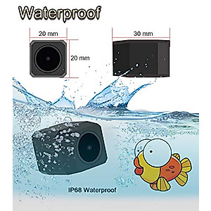 aSATAH Full HD Car Rear View Camera for Toyota 4Runner/Hilux Surf/Toyota Fortuner SW4 / Toyota Innova & Waterproof and Shockproof Reversing Backup Camera (Full HD Camera)