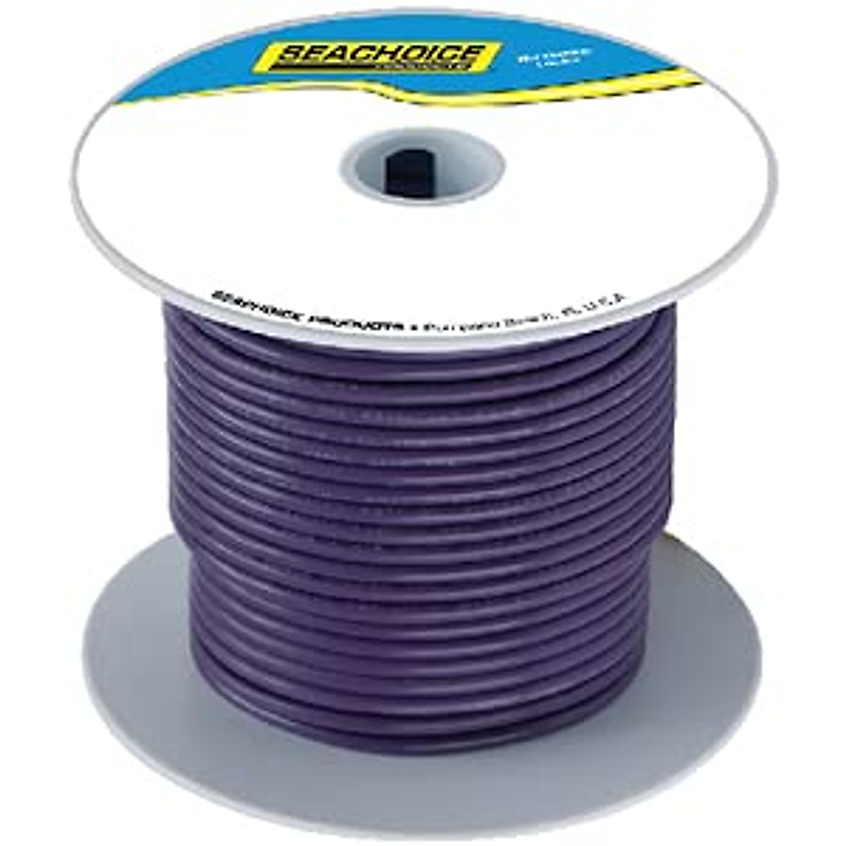 SEACHOICE Tinned Copper Marine Wire (Color: Purple, Size: 100', Option: 14 awg)