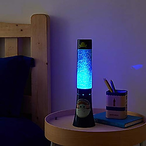 Star Wars: The Mandalorian, Featuring The Child, Glitter Light Up Volcano Lamp