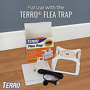 TERRO T231 Flea Trap Refills - Replacement Flea Trap Glue Boards - 3 Pack