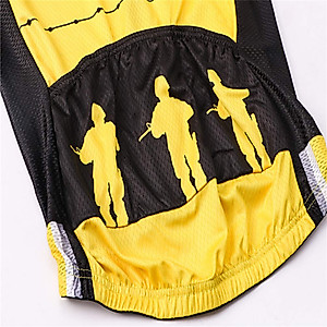 JPOJPO USA Cycling Jersey Men Road Bike Shirt Summer Biking Tops Short Sleeve Bicycle Clothes Cycle Wear Breathable