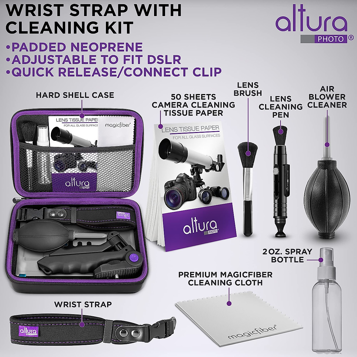 Sigma 24-70mm f/2.8 DG OS HSM Art Lens for Canon EF with Sandisk 128GB SD Card & Altura Photo Advanced Accessory and Travel Bundle