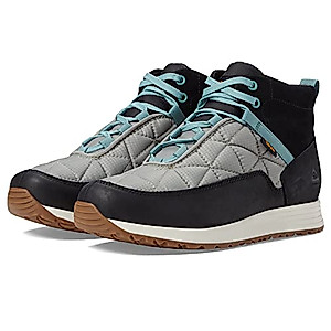 Teva Women's Reember Commute Wp Moccasin, Black/Grey, 7.5