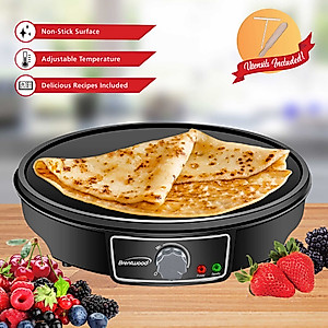 Brentwood TS-602BK Electric Griddle, standard, Black