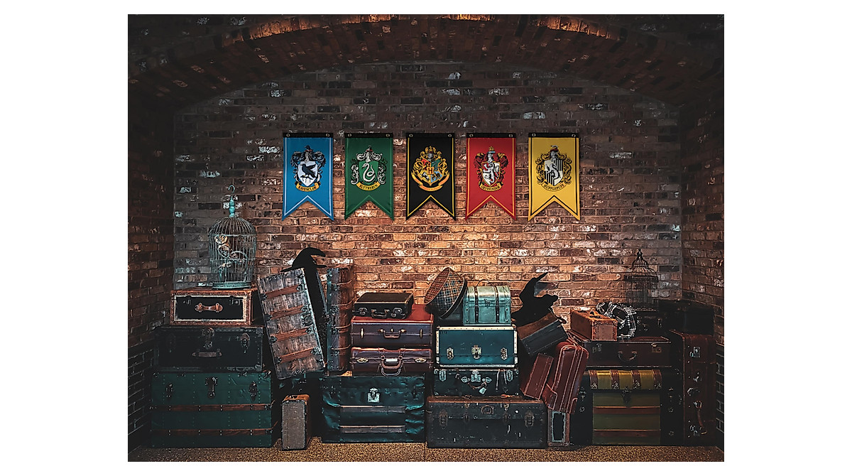 Harry Potter House Banner Set - Enchant Your Space