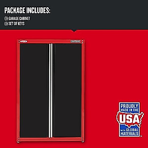 CRAFTSMAN Tool Chest, Garage Cabinet, Tool Storage, 48x74x18-Inch (CMST24800RB)