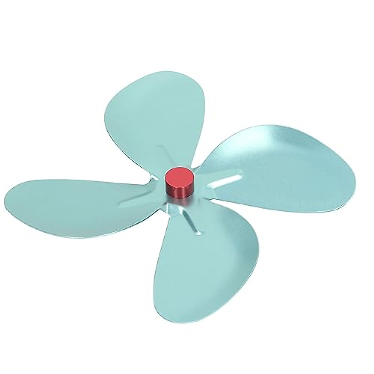 Stove Fan 4 Blades, Lightweight Energy Saving Fast Heat Dissipation Wood Stove Fan Blade Aluminum Alloy for Home Warm Air Circulation