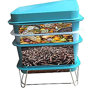 4-Tray Worm Compost Kit