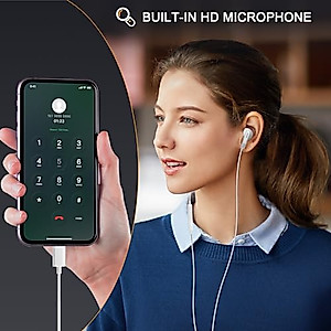 USB C Headphones, Type C Earbuds for iPhone 15/15 Pro/ 15 Pro Max Samsung S24 Headphones with Microphone Noise Isolation Stereo Wired Earphones for Samsung Galaxy S22 S23 Ultra Pixel 7a 8 Android