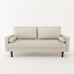 Kingway Inc Sofas, 3 Seat, White