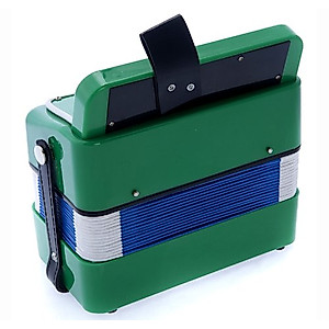 D'Luca G105-GR Child Button Accordion, Green
