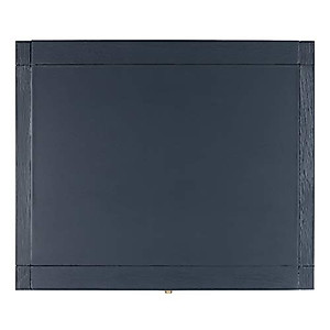 Safavieh Home Collection Odilia Navy and Gold 1-Drawer Nightstand