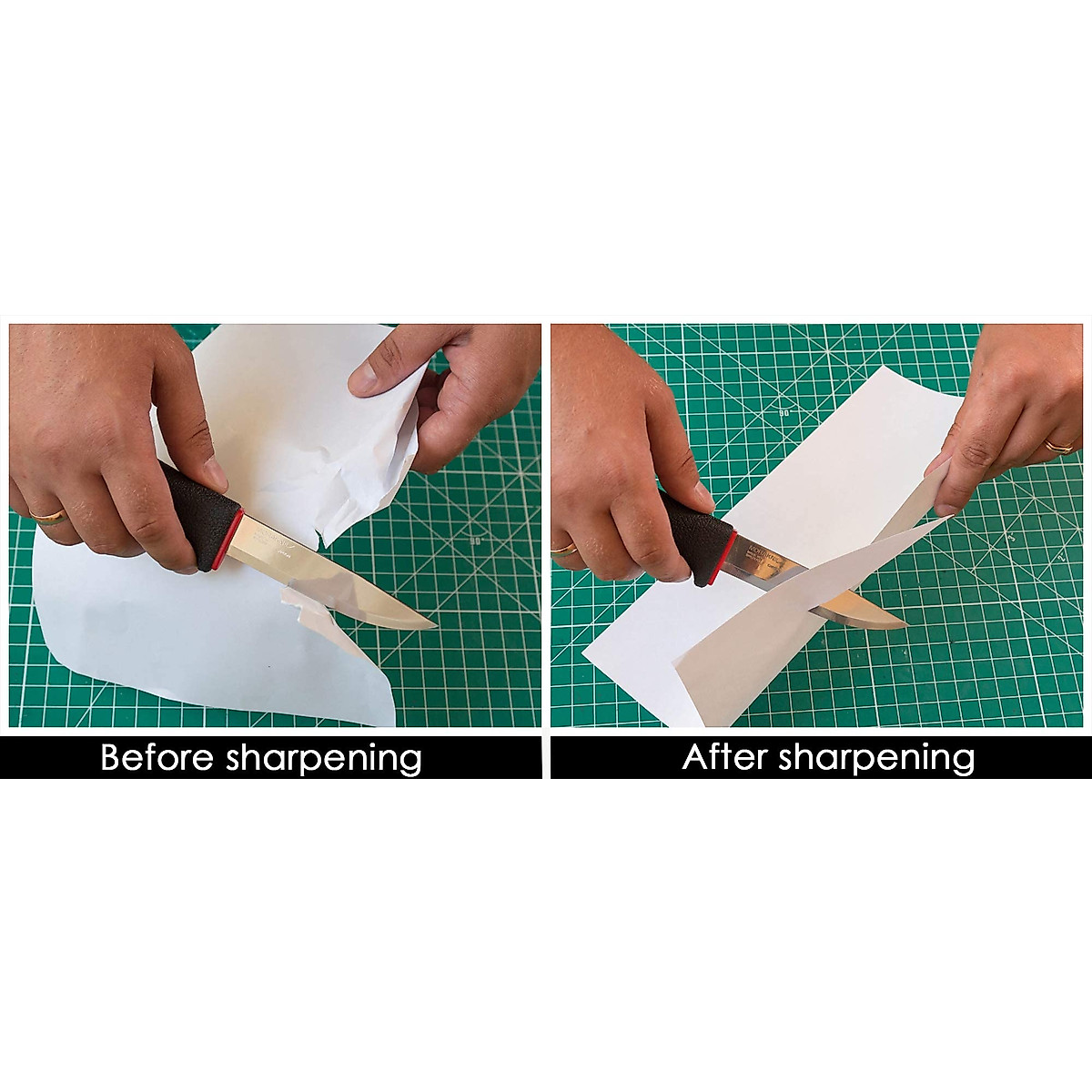 BeaverCraft Whittling Knife for Beginners C1 Kid Stropping Leather Strop Kit for Sharpening Knife Strop LS2P1