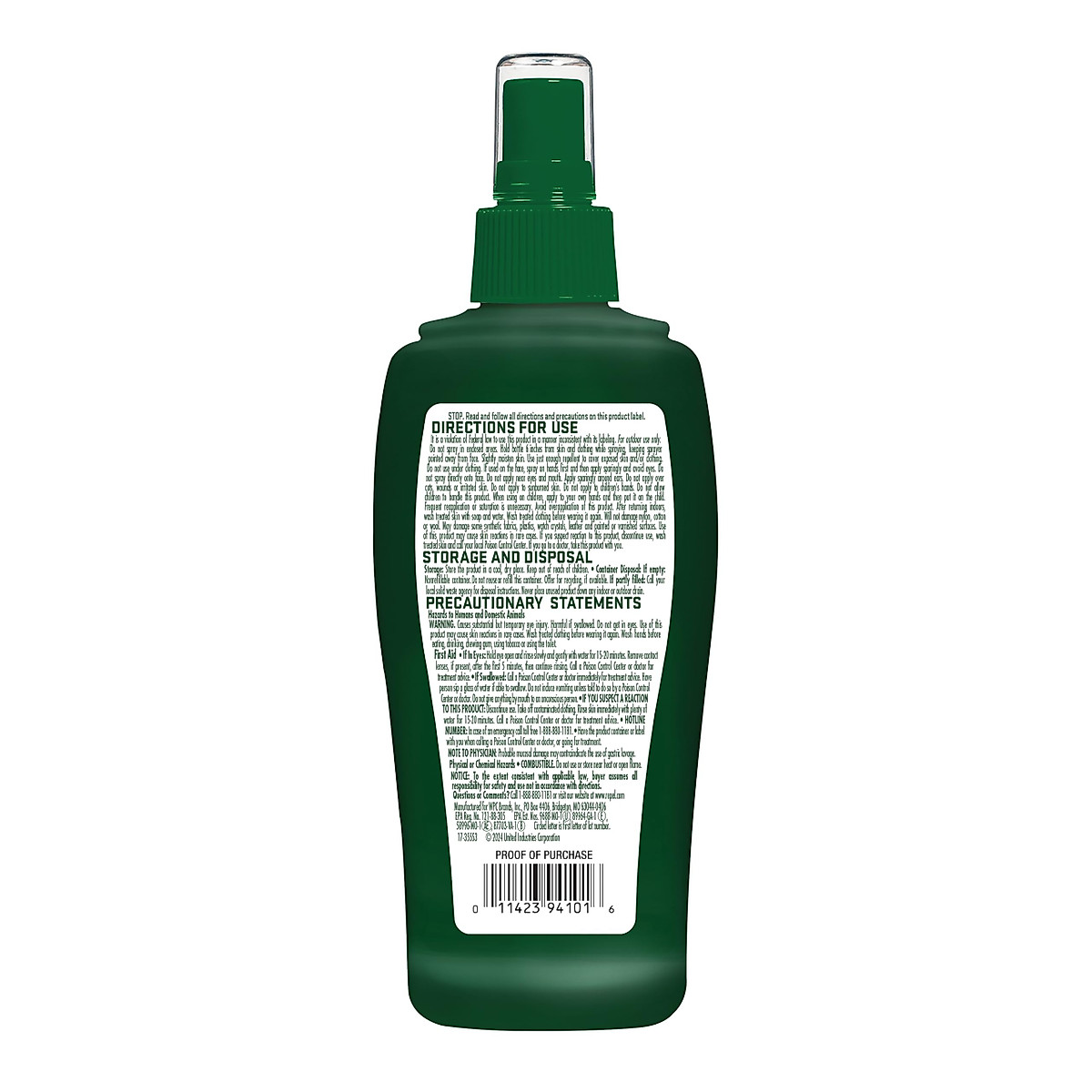 Repel Insect Repellent Sportsman Max Formula (2 Pack), Repels Mosquitoes, Ticks and Gnats, Effective Long-Lasting Protection, 40% DEET (Pump Spray) 6 fl Ounce