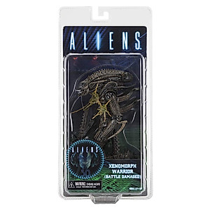 NECA - Aliens 7" scale action figure - Series 12 Xenomorph Warrior Brown (Battle Damaged)