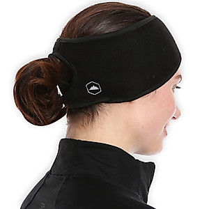 Tough Headwear Ear Warmer Headband - Ear Muffs - Running Winter Headband, Fleece Headband for Men & Women for Cold Weather