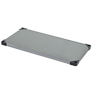 Omega 18" Deep x 48" Wide Individual Solid Stainless Steel Shelf
