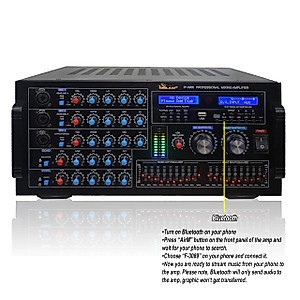 IDOLmain IP-5900 Professional 6000W Karaoke Mixing Amplifier/w Echo & Delay Control, Optical/HDMI Inputs New