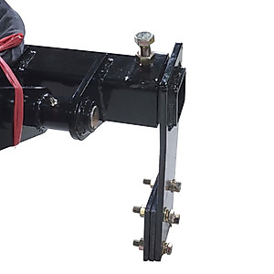 Titan Attachments Bolt-on Grapple Loader Bucket Attachment 60" - 72" Adjustable