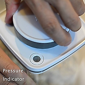 Ankomn Turn-N-Seal vacuum/airtight moisture prevent storage container perfect for Coffee Teas Rice Nuts Medicine (0.6quart)