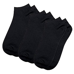 Trail maker 100 Pack Socks for Men Ankle Socks Size 10-13 Black Cotton Socks Bulk Pack for Homeless Men, Donations