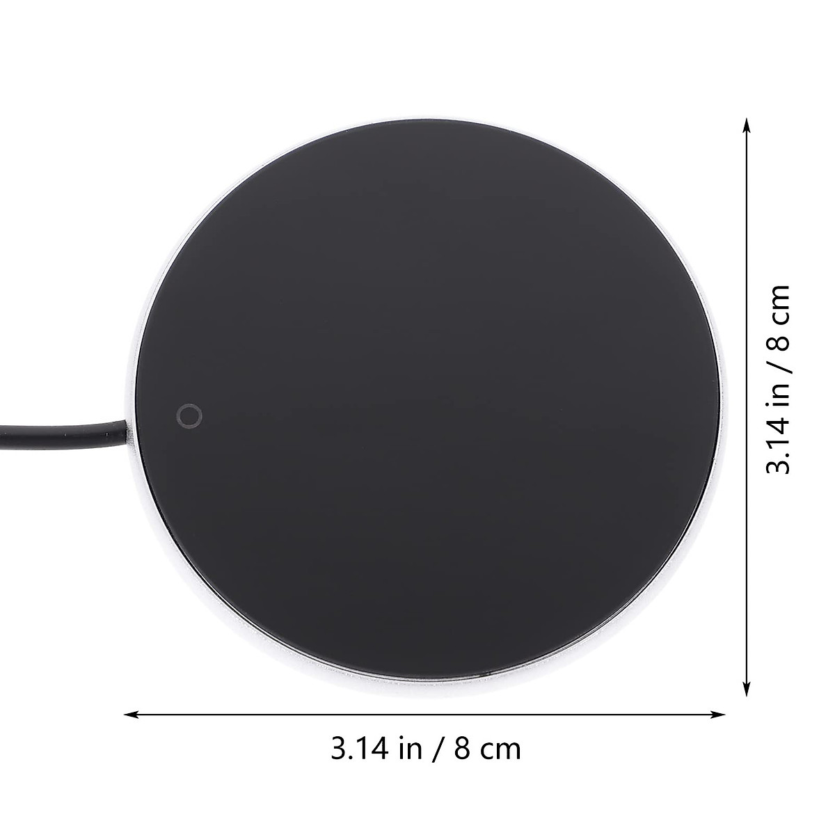 UPKOCH Coffee Mug Warmer USB Heating Coaster Tea Cup Warmer Heater Beverage Warmer Milk Tea Candle Warmer Candle Wax Cup Warmer Heating Plate