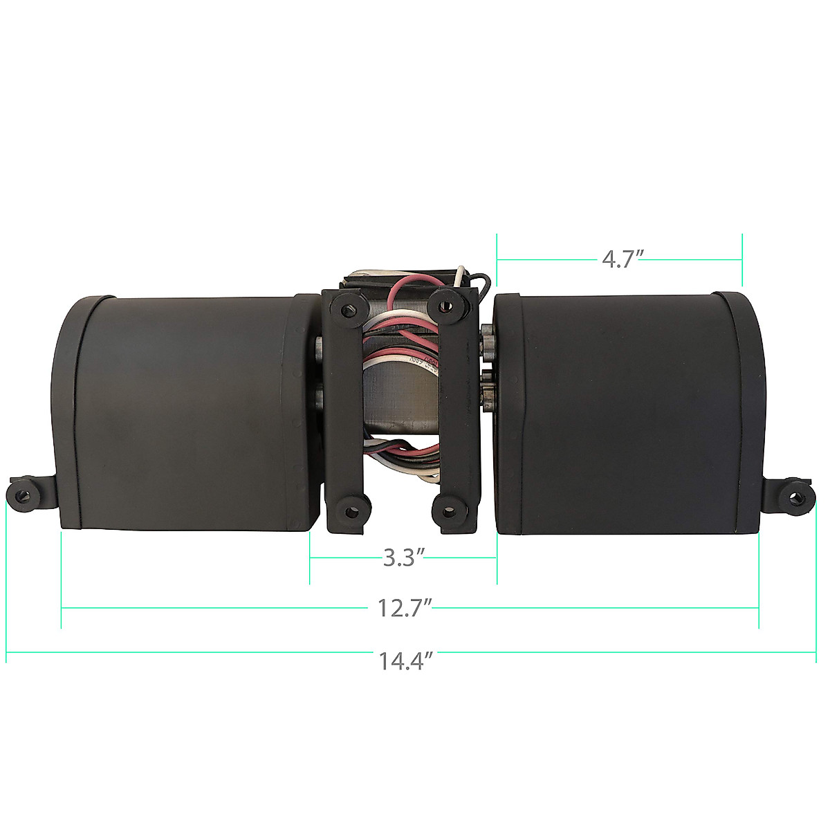 Endurance Pro HB-RB167 Fireplace Blower for Regency, Nordica, Valley Comfort, Pacific GFK-160 GFK-160A Heat N Glow, Regency Wood Stove