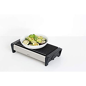 Brabantia 477102 Stainless Steel Wood Farmer with 2 Burner, 40x20x10 cm, Matt Steel