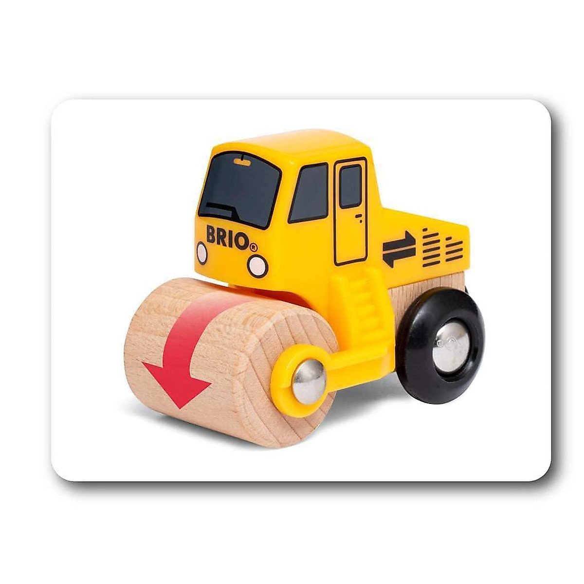 BRIO Construction Vehicles - Premium Wooden Toy Train Set | Fun and Educational | Easy Magnetic Couplings | FSC Certified Wood | Ideal Christmas or Birthday Gift