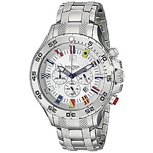Nautica Men's N20503G NST Stainless Steel Watch