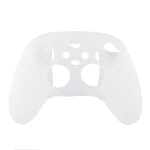 Controller Grip Cover for Xbox Series X/S, Anti-Slip Silicone Skin Protective Cover Case for Microsoft Xbox Series X/S Controller, 2 Pack with 8 Thumb Grips (White+Blue)