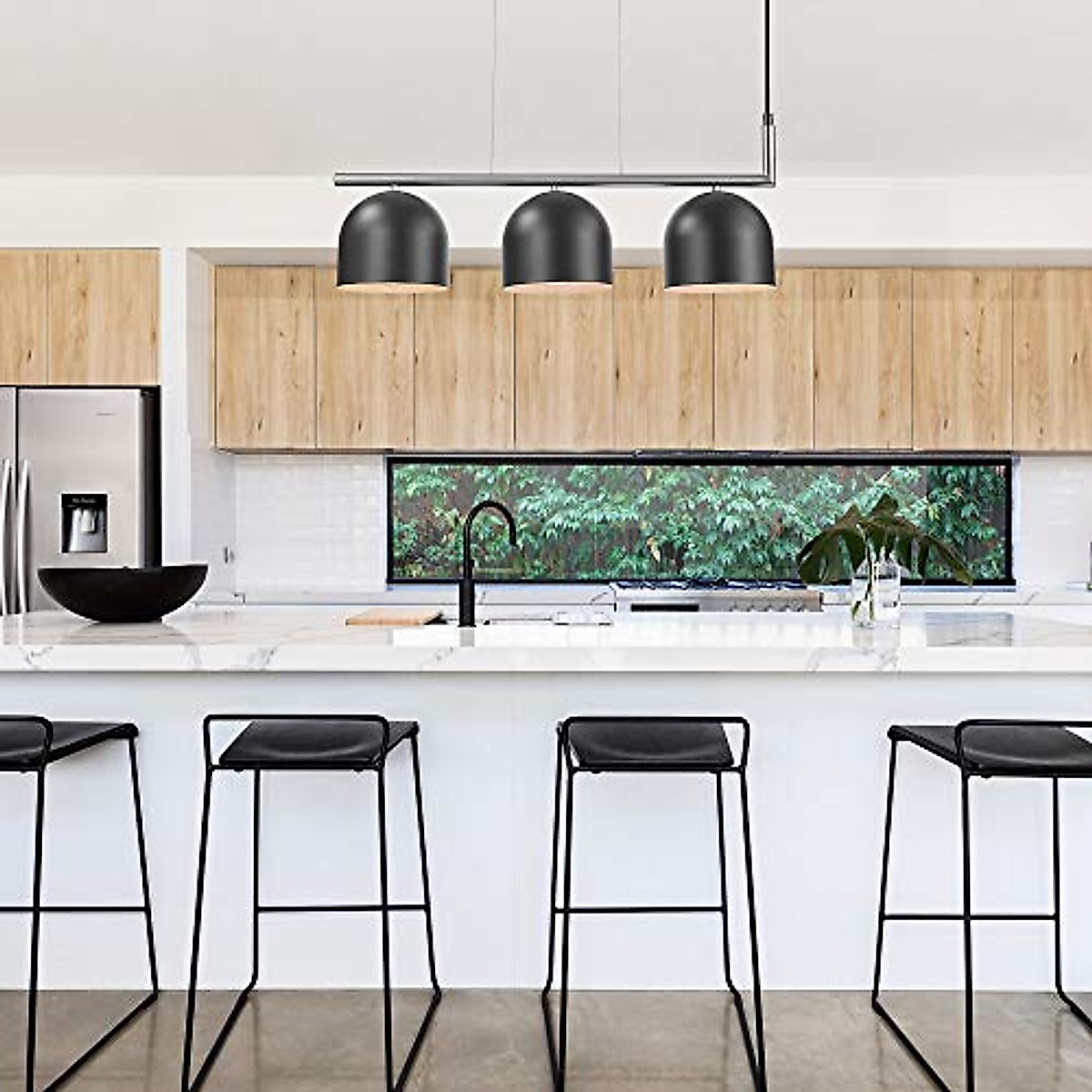 Globe Electric 60758 Novogratz x Globe Pendant, Matte Black