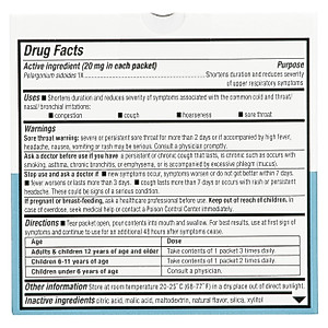 Natures Way Cherry Kids Coldcare Umcka, 10 CT