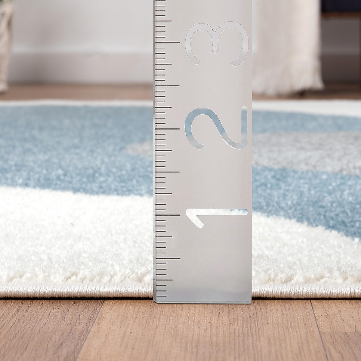 Abani Rugs Cream and Pink 4 ft. X 6 ft. Contemporary mid-Century Rug with Beige and Pink Geometric Circle. Minimalistic Design Rectangular Area Rug. Turkish Stain Resistant Area Rug.