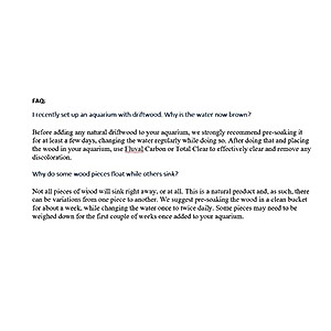 Fluval Mopani Driftwood, Aquarium Decoration, Small, 11817A1