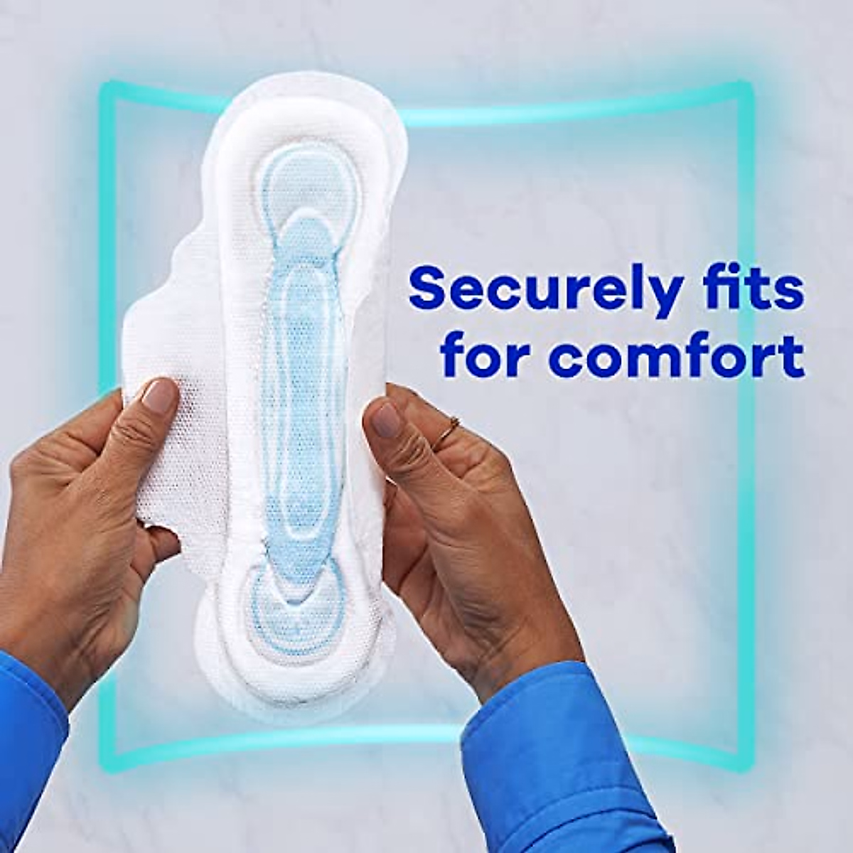 Always Maxi Feminine Pads For Women, Size 4 Overnight Absorbency, Without Wings, Unscented, 28 Count