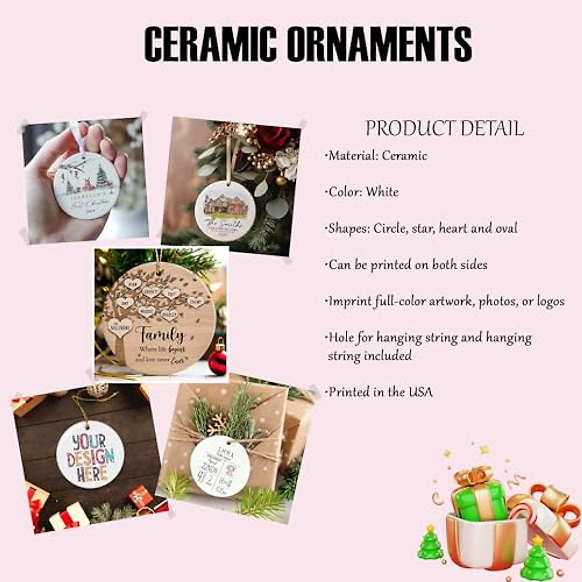 Personalized Stethoscope Christmas Ornament, Stethoscope Santa Ornament, Stethoscope Tree Ornament, Stethoscope Gift