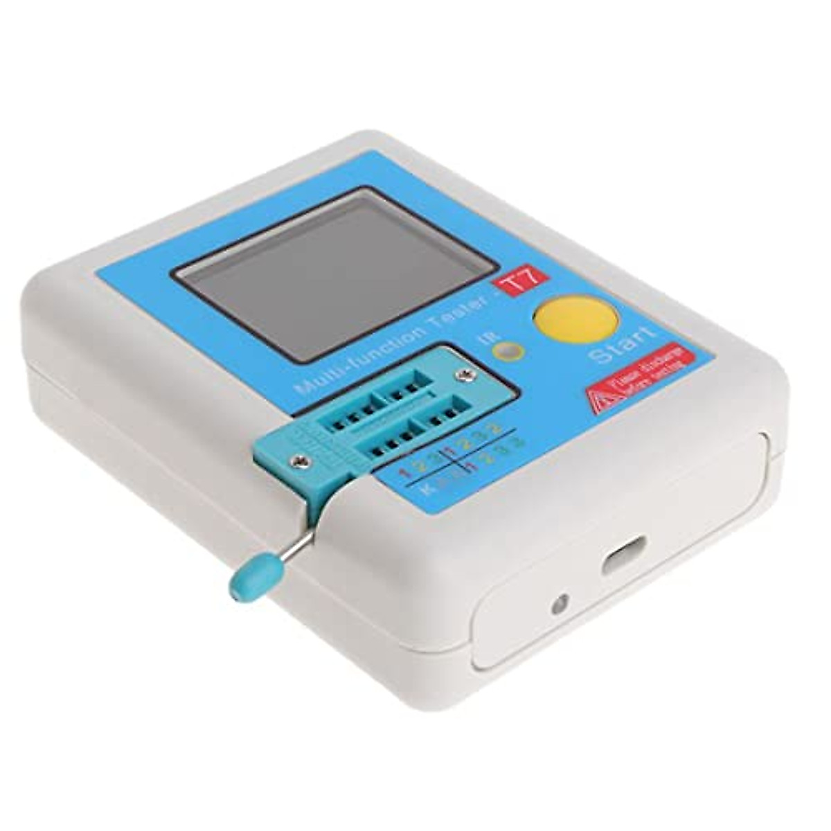 HiLetgo LCR-T7 Transistor Tester TFT Diode Triode Capacitance Meter LCR Meter NPN PNP MOSFET IR Multifunction Tester Multimeter