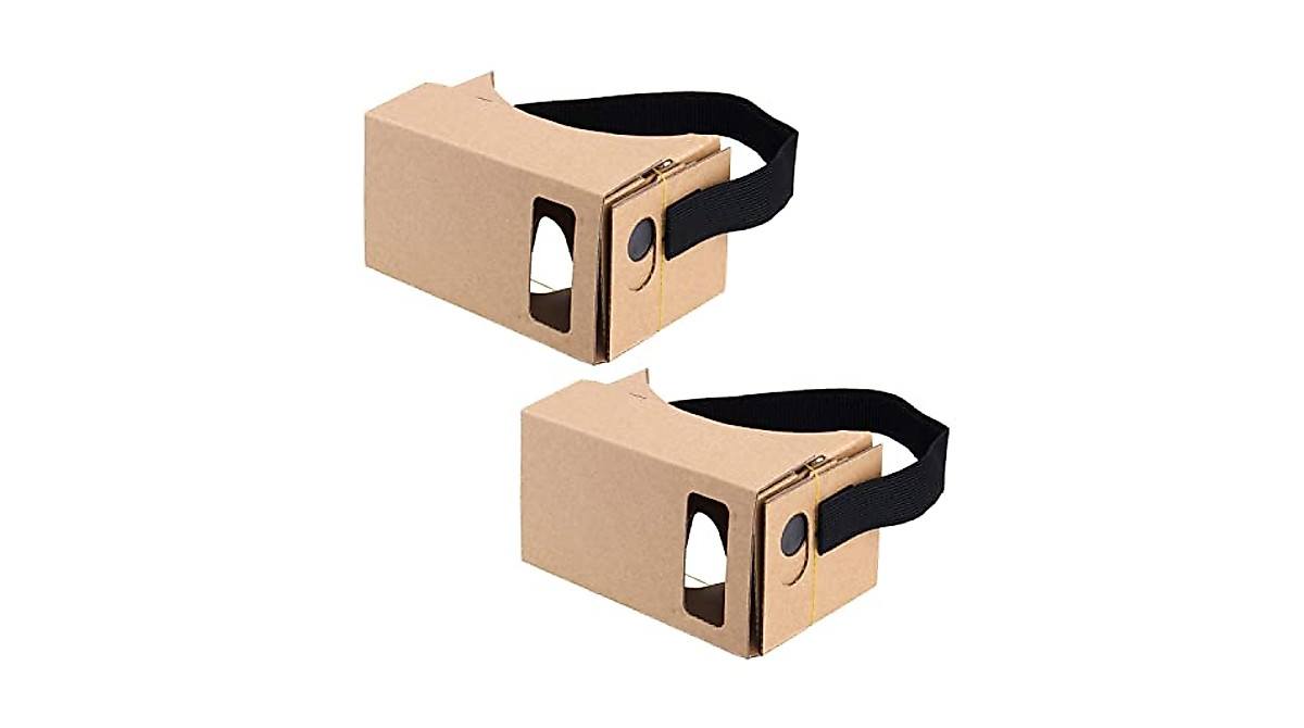 Google Cardboard VR Headsets - 2 Pack for All Smartphones