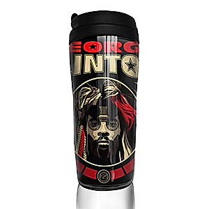 George Clinton Unisex Coffee Cup Stainless Steel Vacuum Insulated Travel Mug For Home,Office,Sport,Party,Gifts
