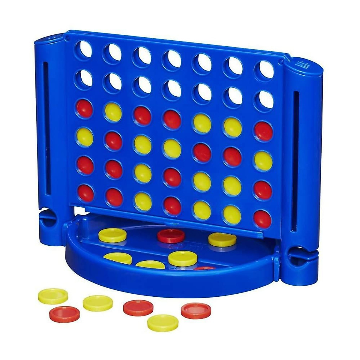 Hasbro Family Grab and Go Variety Pack Bundle: Clue, Monopoly, Connect 4 and Hungry Hungry Hippos Travel Sized Board Games (4 Items)