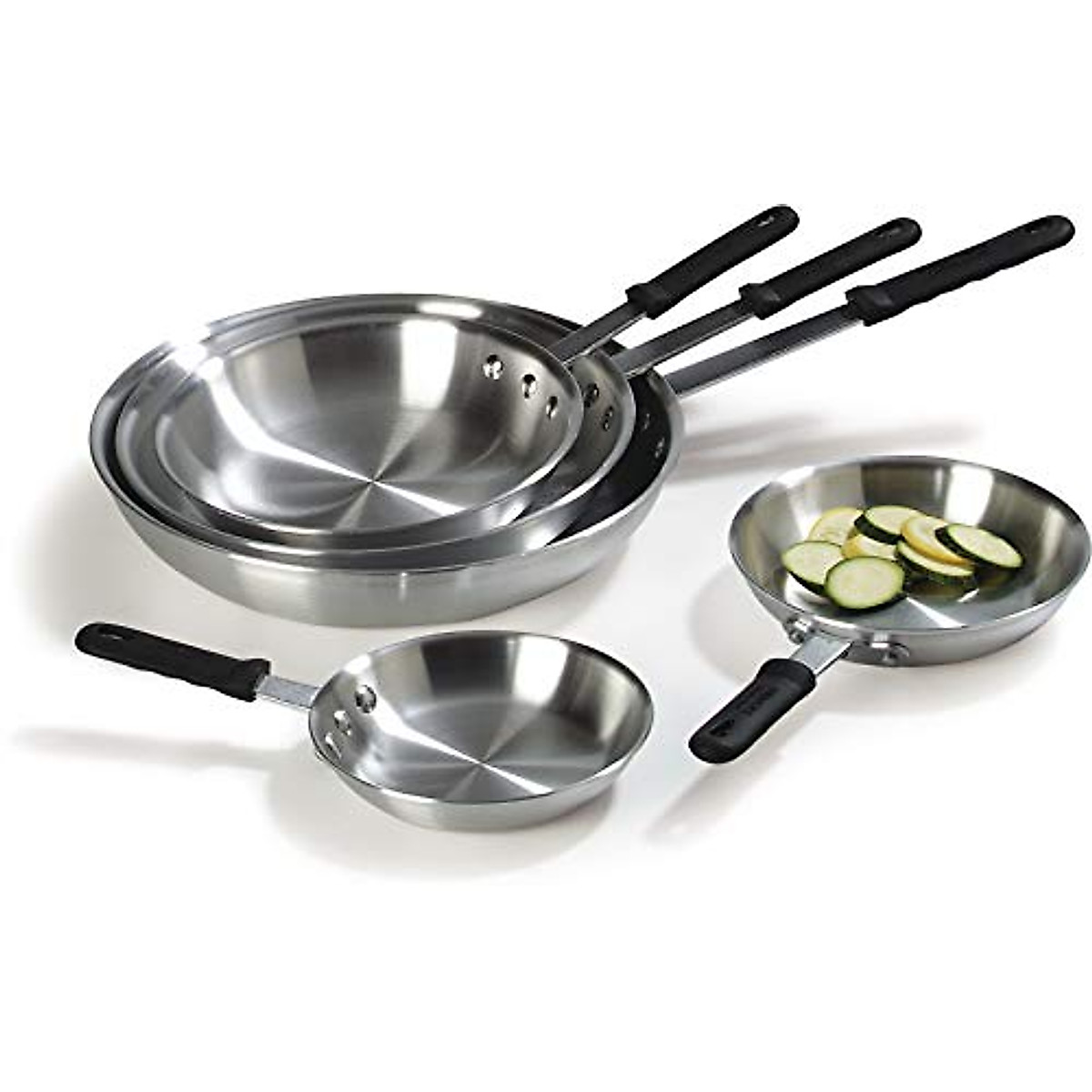 Carlisle FoodService Products 60712RS 12" Stainless Steel SSAL 2000™ Fry Pan