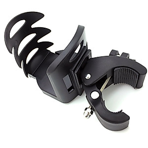 ChargerCity 360° Rotation Musician Drinks Water Cup Holder Clamp Handle Bar Pole Clamp Mount for Music Instrument Mic/Boom Microphone Stand (Fits all cup up to 2.75 inch)