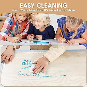 Kids table and chairs, Toddler table and chairs, Kids table (4 chairs), Kids table and chair set, Kids table and chair set 5-8 year old. Toddler table and chair set with 16 leg covers +12 color pens