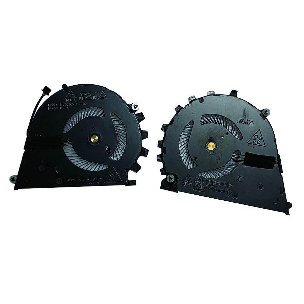 Rangale CPU and GPU Cooling Fan for HP ZBook Studio G3 G4 15" Series 922945-001 840960-001 NS75C07-15C04 NS75C08-15C05