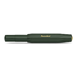 Kaweco CSFP-GN Fountain Pen, Medium, Classic, Sports, Green, Dual Use Type