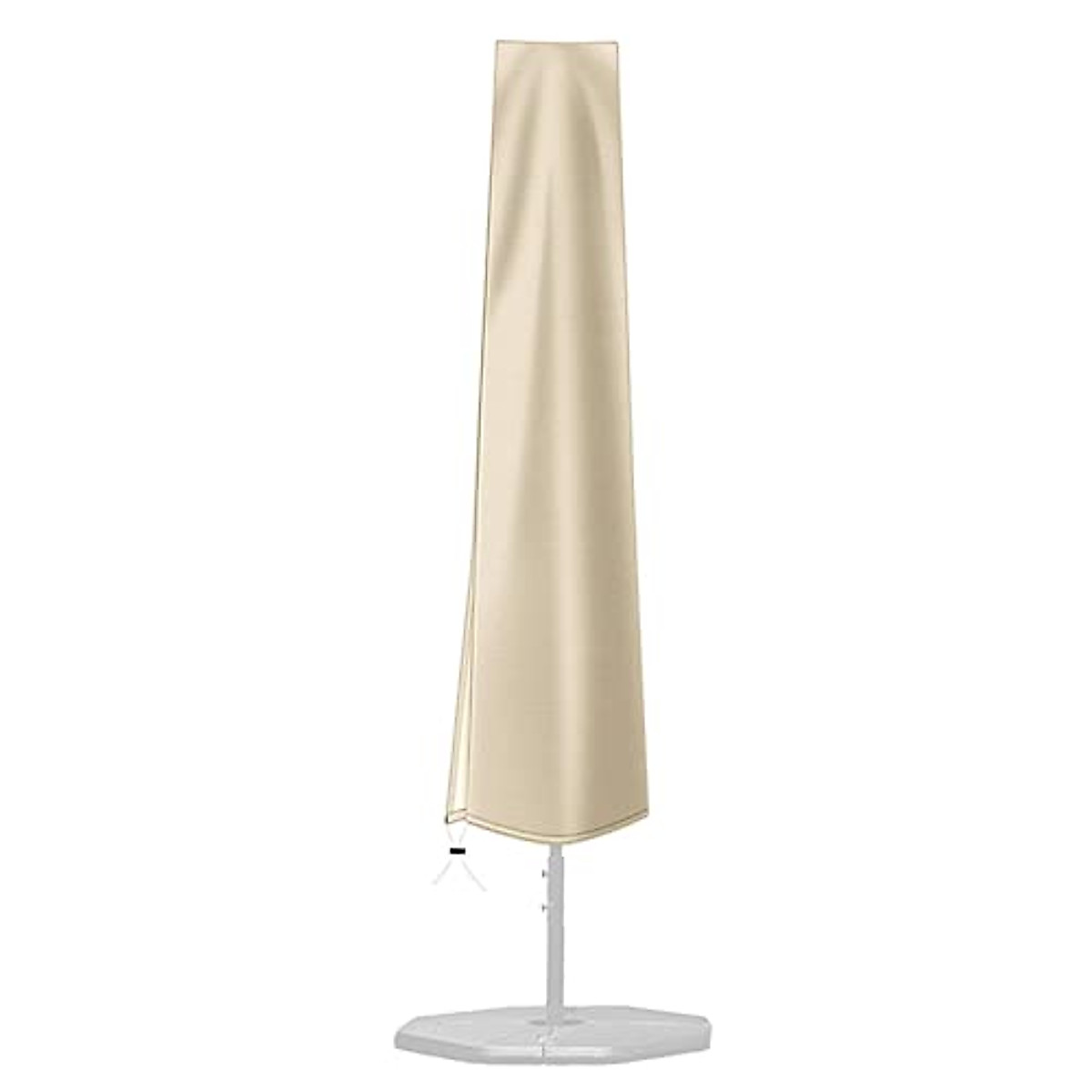 intent_Side Premium Patio Umbrella Cover Outdoor Waterproof With Zip Oxford Fabric, Market Parasol Covers For 9ft To 12ft Garden Outdoor, without Push Rod