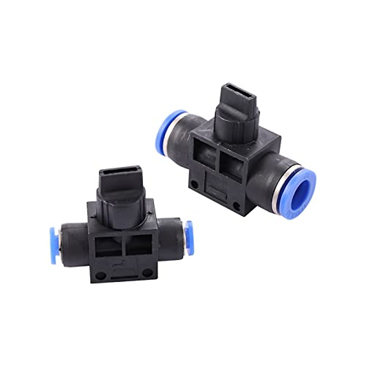 VIEUE Garden Drip Irrigation System Accessories Air Speed Control Valve is Quickly Connected to Manual Pneumatic Control Valve 4mm/6mm/8mm/10mm/12mm Push-in Air Pipe Switch (Specification : 4mm)