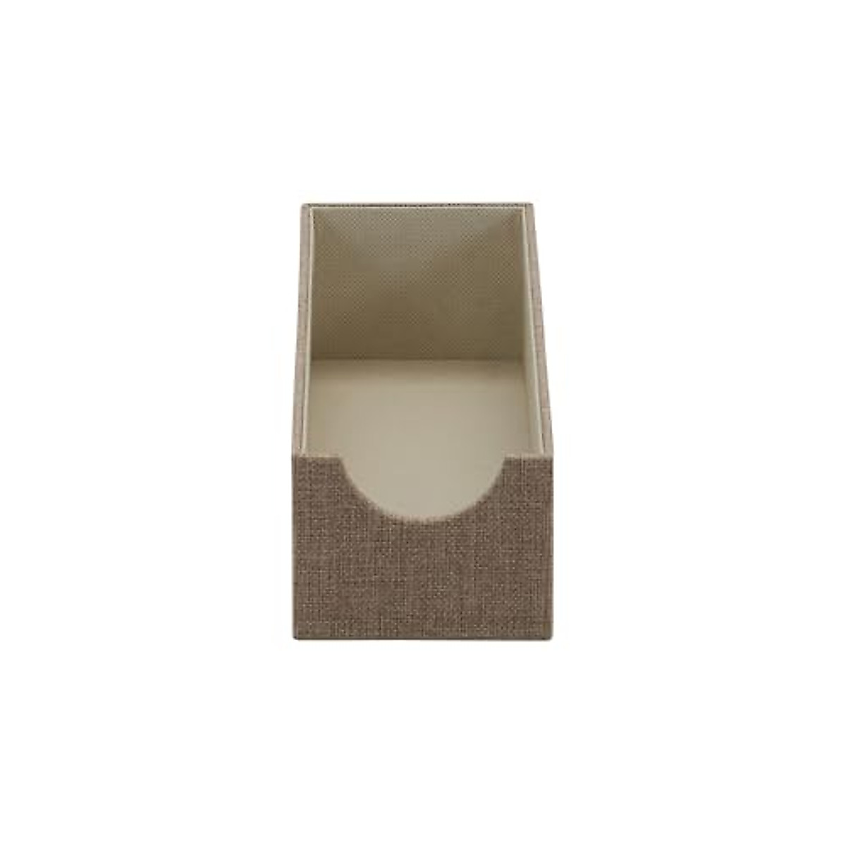 Household Essentials Brown 720-1 Deep Drawer Organizer Box for Storage | 12 in x 4 in x 3.13